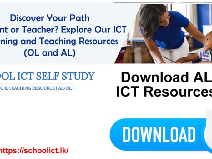 Download ICT OL and AL Syllabus 💾 - School ICT Self Study